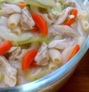 Easy Creamy Chicken Sopas Recipe » Yummy Food Ph
