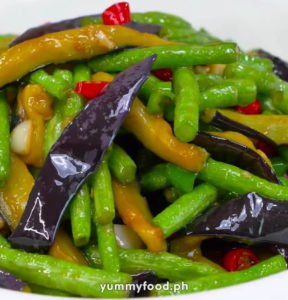 Delicious Recipe for Adobong Sitaw at Talong » Yummy Food Ph