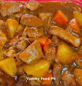 Recipe for Tanigue Fish Steak ala Bistek » Yummy Food Ph