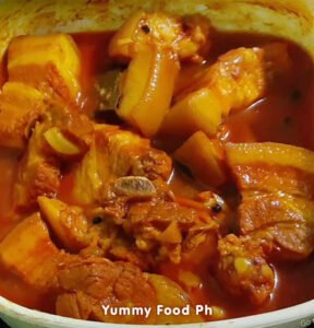 Adobong Baboy Recipe sa Atsuete : A Golden, Sweet-Savory Filipino Delight » Yummy Food Ph