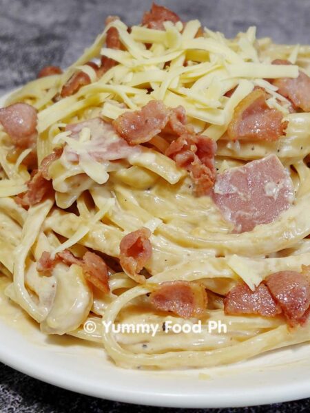 Creamy Carbonara Recipe : Delicious Budget-Friendly Recipe