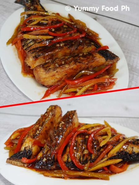 Fish Steak Tanigue Recipe – Delicious Spanish Mackerel » Yummy Food Ph